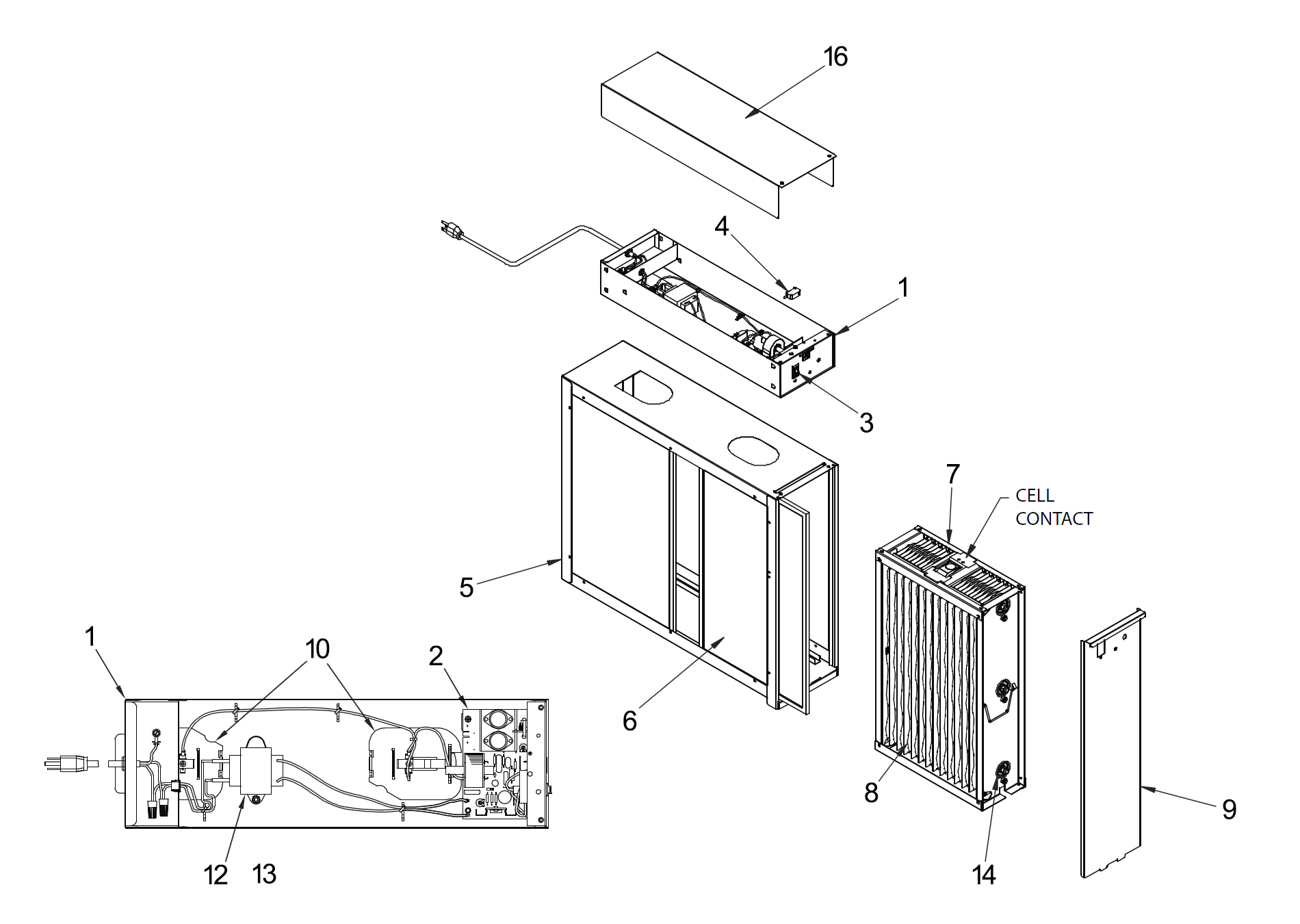 Trion HE Plus 2000 Air Cleaner - Electronic - Air Cleaners